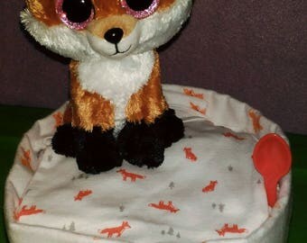 Fox diaper cake | Etsy