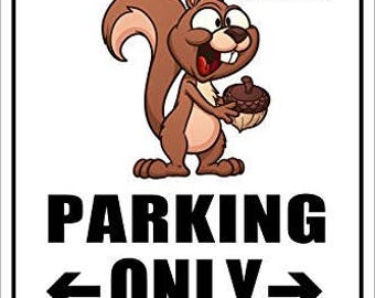 Funny squirrel signs | Etsy