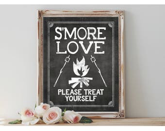 Smore love sign | Etsy