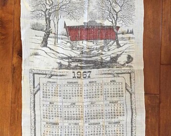 1967 calendar | Etsy