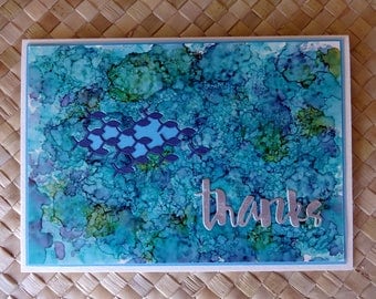 Fish thank you card | Etsy