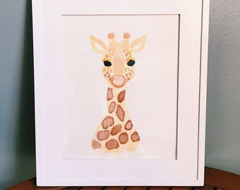 Nursery watercolor | Etsy