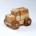 Pull Rolling Toy Eco Toy With Wheels Wooden Machine Toy