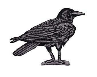 Raven patch | Etsy