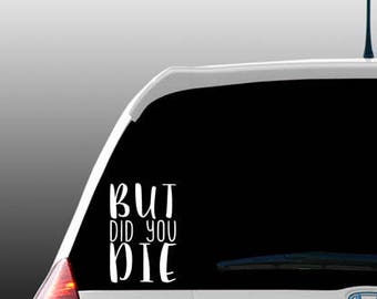 Funny decal | Etsy