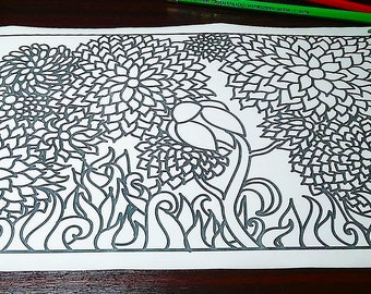 Printable Coloring Book MERMAIDS