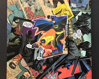 Comic collage | Etsy