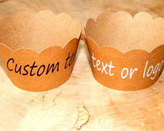 Cupcake liner custom | Etsy