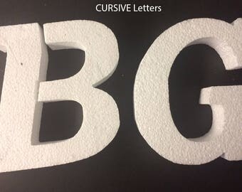 Styrofoam letters | Etsy
