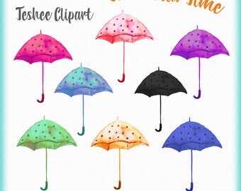 Rain clip art | Etsy
