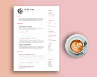 Professional cv | Etsy