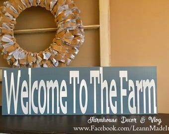 Welcome to the farm | Etsy