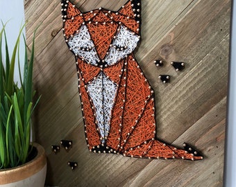 Fox string art | Etsy