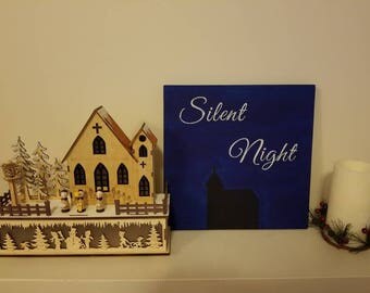 Christmas carol sign | Etsy