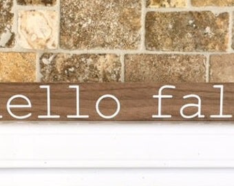 Hello fall | Etsy
