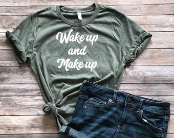 Makeup shirt | Etsy
