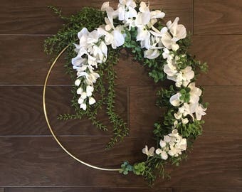 Modern wreath | Etsy