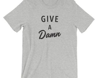 Give a damn shirt | Etsy