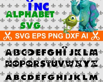 Monster alphabet | Etsy