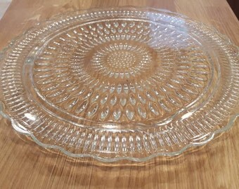 Footed cake plate | Etsy