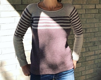 Hand knit sweater | Etsy