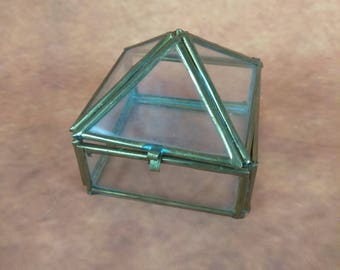 Glass pyramid | Etsy