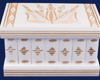 Classical Wooden Carved Jewelry Puzzle Boxes by kalotart on Etsy