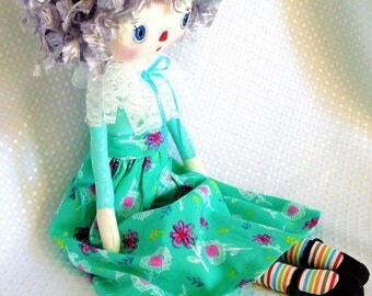 Raggedy ann doll | Etsy