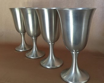 Pewter goblet | Etsy