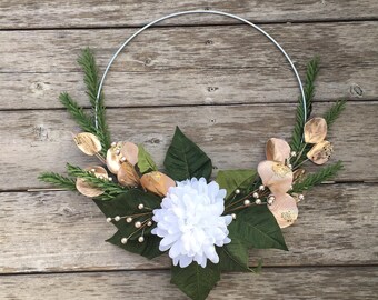 Modern wreath | Etsy