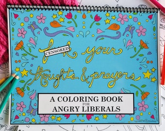 Adult coloring book | Etsy