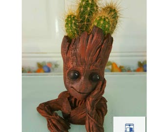 Baby groot planter | Etsy