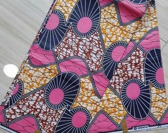 Pink african fabric | Etsy