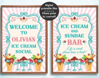 Sundae bar | Etsy