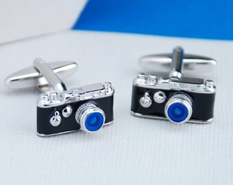 Camera cufflinks | Etsy