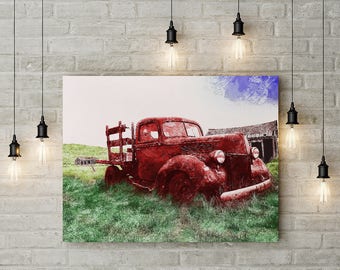 Truck art | Etsy