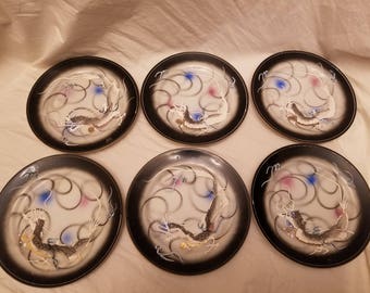 Dragon plates | Etsy