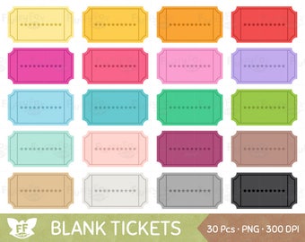 Ticket clip art | Etsy