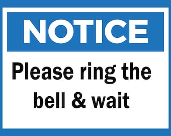 Please ring the bell | Etsy