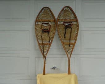 Vintage snowshoes | Etsy