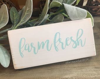 Farm fresh sign | Etsy