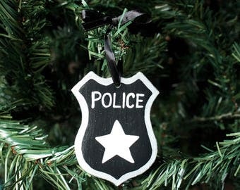 Police ornament | Etsy