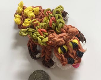 Rubber band dragon | Etsy