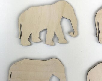 Wooden elephant | Etsy