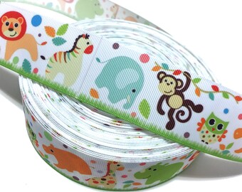 Animal print ribbon | Etsy