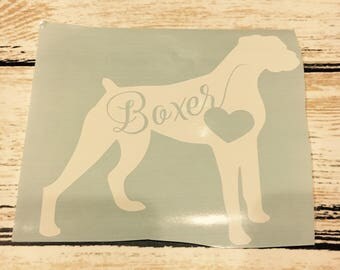 Boxer sticker | Etsy
