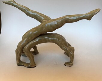 Acrobat sculpture | Etsy