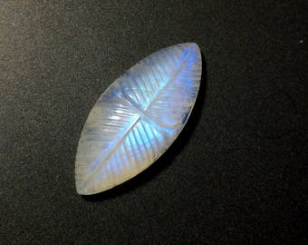 Carved moonstone | Etsy