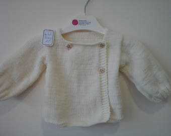 Crochet Work Sock Sweater Pattern. Cardigan. 0-3 3-6 and