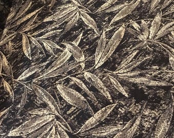 Black and tan fabric | Etsy